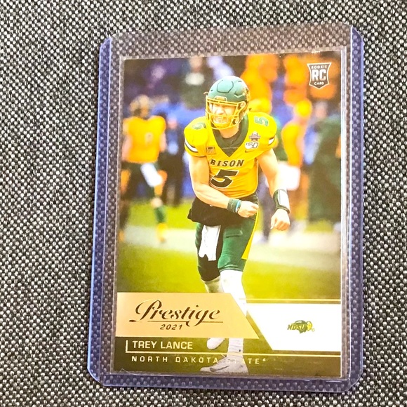 Panini | Other | Trey Lance 22 Panini Prestige Rookie Card Footballsan ...